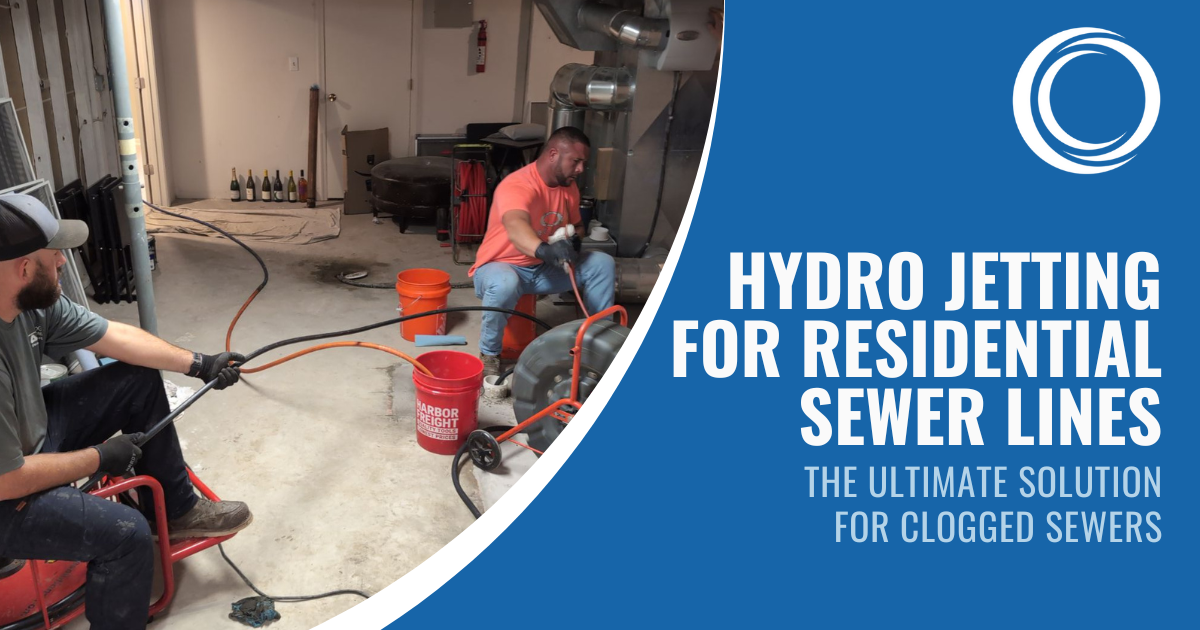 Hydro Jetting Services for Sewer Cleaning | CME Sewer Repair