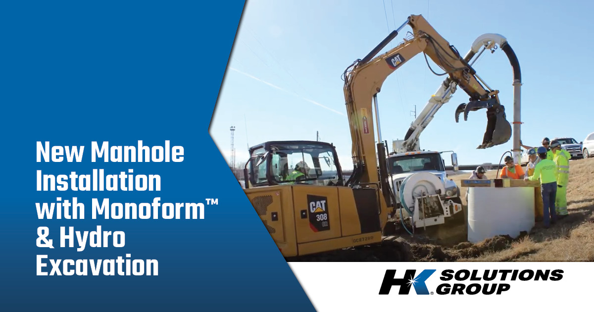 Monoform HEX For New Manhole Installation | HK Solutions Group