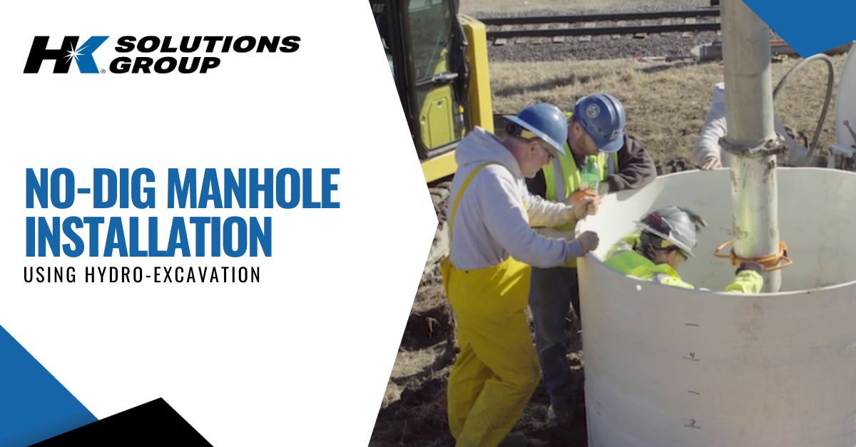 No-Dig Manhole Installation with Monoform HEX - HK